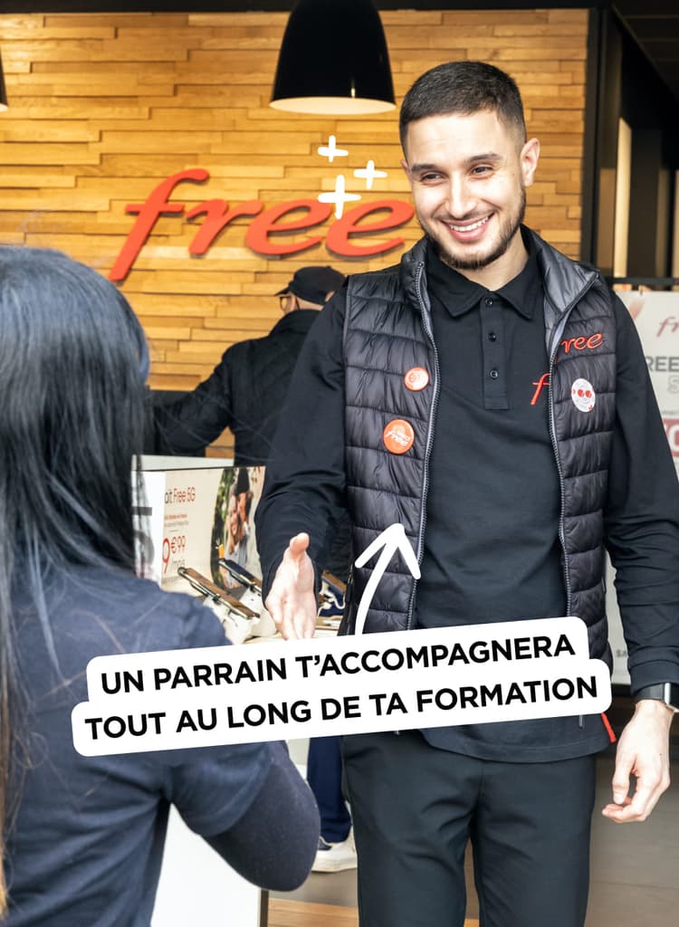 Ta carrière chez Free commence ici - Être Free